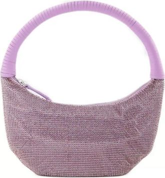 Staud Hobo Bags - Pepper Crystal Hobo Bag - Lilac - Strass - Gr. unisize - in Lila - für Damen