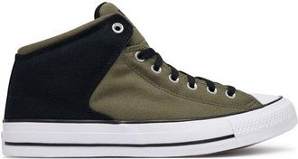 Converse Sneakers aus Stoff Chuck Taylor All Star High Street A20543C Dunkelgr&uuml;n