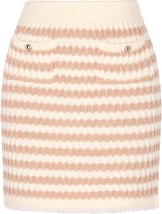 Faina Felsen Damen beige/wollwei&szlig;