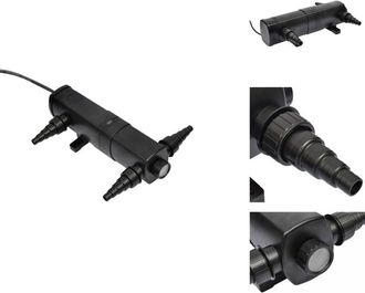 vidaXL Uvc Kl&auml;rer 36W f&uuml;r Teich von 35.000 l - uv Klarer - Teichfilter - uvc Lampe - Algenbek&auml;mpfung - Teichwasserreinigung