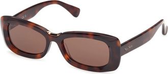 Max Mara Mm0197 Sonnenbrille - - Accessories - unisex - Braun - 53 MM