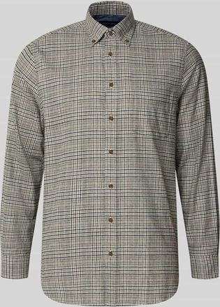 Christian Berg Regular Fit Freizeithemd mit Button-Down-Kragen