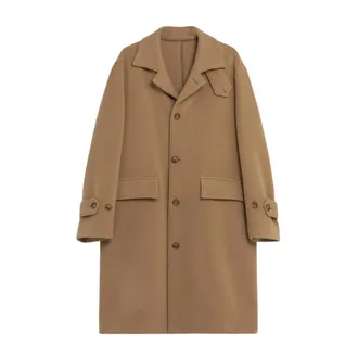 A Paper Kid Homme, Manteaux, Brun, Taille: M Cappotto Lungo Sartoriale In Panno