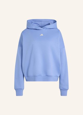 adidas 3-Streifen Studio Hoodie blau