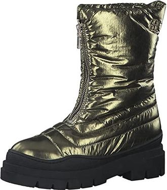 s.Oliver Femme 5-5-25438-29 Bottine, Vert, 39 EU