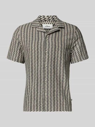 s.Oliver Red Label Regular Fit Freizeithemd aus Baumwoll-Mix