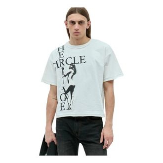 Hysteric Glamour Herren, Oberteile, Wei&szlig;, LGr&ouml;&szlig;e