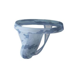 Generic Sous-v&ecirc;tements sexy pour homme, en coton, sexy et tendance, avec taille en forme de U et taille &eacute;lastique, sous-v&ecirc;tements tendance pour homme, bleu, X