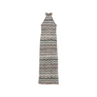 Missoni Langes Kleid mit Zickzack-Motiv - - Dresses - Damen - Mehrfarbig - XS