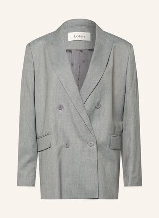 BA&SH Ba&Sh Oversized-Blazer Claro grau
