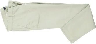 Pierre Cardin Herren Chino gr&uuml;n Baumwoll-Stretch