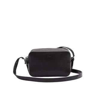 Lacoste unisex, Sacs, Noir, Taille: ONE Size Sac Bandoulière Chantaco Noir Cuir