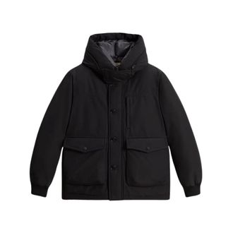 Woolrich Schwarze Bomberjacke Herren Stil - - Jackets - Herren - Schwarzk - XL