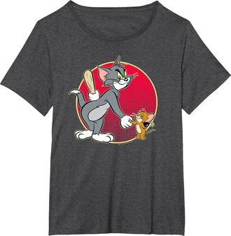 Tom & Jerry Tom and Jerry Hide T Shirt T-Shirt