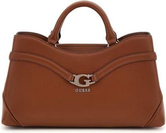 Guess sac à main sac à épaule bandoulière Dea Girlfriend Satchel Cognac brun