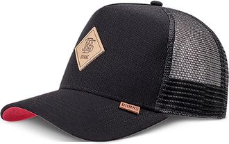 Djinns Plainlace (Black) - Trucker Cap Meshcap Hat Kappe Mütze Caps
