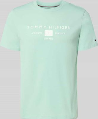 Tommy Hilfiger Regular Fit T-Shirt aus reiner Baumwolle