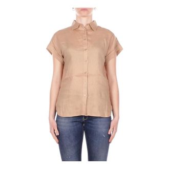 Ralph Lauren Damen, Blusen & Hemden, Beige, SGr&ouml;&szlig;e