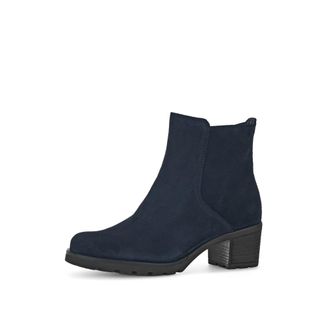 Gabor Damen Ankle Boots, Frauen Stiefeletten,Leichte Mehrweite (G),uebergangsschuhe,uebergangsstiefel,Stiefel,Dark-Blue(Flausch),40 EU / 6.5 UK