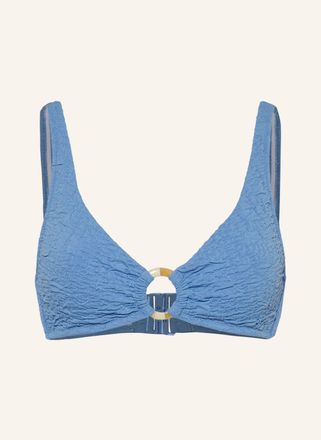Watercult Watercult Bralette-Bikini-Top Tidal Texture blau