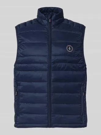 Jack & Jones Steppweste mit Rei&szlig;verschlusstaschen Modell KINGSLEY