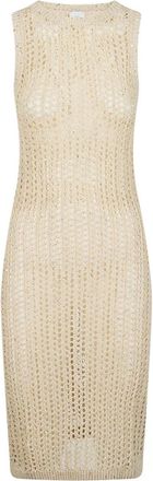 Eleventy Robe en maille - Femme - Robes - Beige - Taille: 42 FR