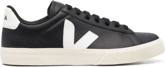 Veja Femme, Chaussures, Noir, Taille: 36 EU Campo Leather Baskets