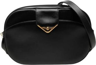 Cartier Sac bandouli&egrave;re en cuir Saphir Pre-owned - Femme - Pre-owned - Noir - Taille: ONE Size