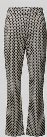 Raffaello Rossi Bootcut Hose mit fixierten Bundfalten Modell MACY