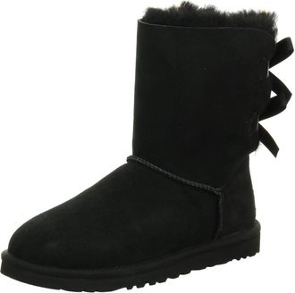 UGG Damen BAILEY BOW II Classic Boot, Black, 42 EU