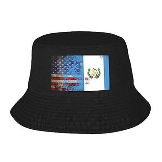 Generic Chapeau De Godet Drapeau Guat&eacute;malt&egrave;que R&eacute;tro Am&eacute;ricain Chapeaux De Soleil De Plage &Agrave; Large Bord Mode Bonnet Soleil, pour La Randonn&eacute;e, Chasse, Sports,