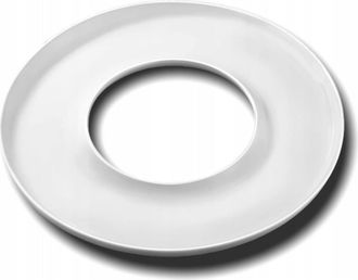 Wilmax England Wilmax WL-991370/A Porzellan Runde Platte, Weiss, 30cm Durchmesser