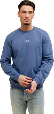 Emporio Armani Homme, Sweatshirts et sweats &agrave; capuche, Bleu, Taille: S 8Npm30 Sweater