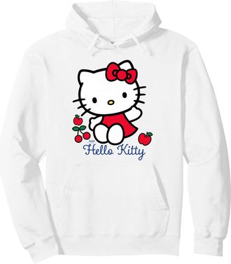 Hello Kitty Cherry Bow Sweet Cute Friends XOXO Pose Classic Pullover Hoodie