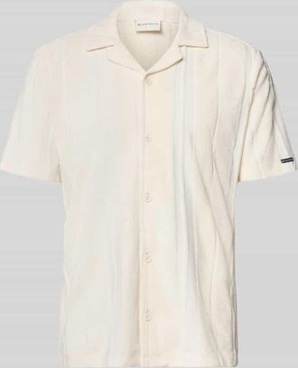 Tom Tailor Regular Fit Freizeithemd in Frottee-Optik
