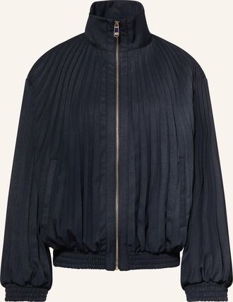 Sandro Sandro Blouson Mit Plissees blau