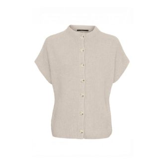BTF-CPH Cashmere Raccoon Cardigan - - Blouses & Shirts - Damen - Beige - XS