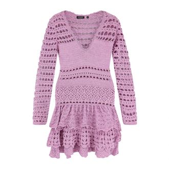 Retrof&ecirc;te Lujan Mini Kleid - - Dresses - Damen - Lila - M