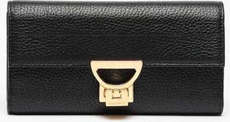 Coccinelle Grained Leather Wallet - Black