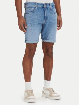 Tommy Jeans Jeansshorts Scanton DM0DM22981 Blau Slim Fit