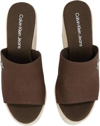 Calvin Klein Sandalen Branded Espadrilles - Brown