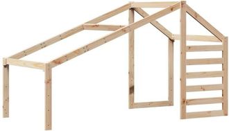 vidaXL Dach f&uuml;r Kinderbett 198x97x113 cm Massivholz Kiefer - Vidaxl