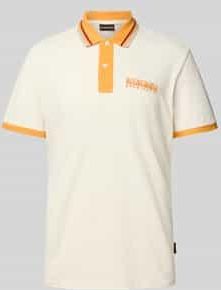 Napapijri Regular Fit Poloshirt mit Label-Stitching Modell E-MURLO