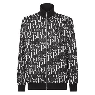 Philipp Plein Jogging Jacket LS - - Sweatshirts & Hoodies - Herren - Schwarzk - 3XL
