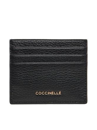 Coccinelle Kreditkartenetui MW5 Metallic Soft E2 MW5 12 95 01 Schwarz