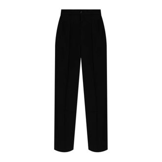 Balenciaga Weit geschnittene Faltenhose - - Trousers - Herren - Schwarzk - S