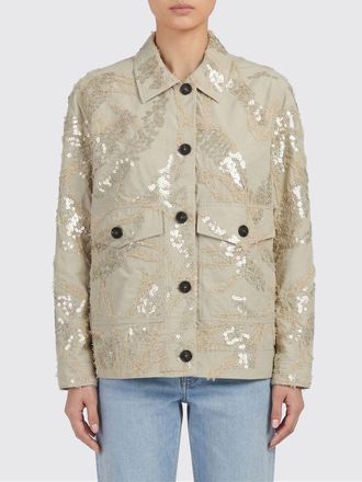 Brunello Cucinelli Jacke BRUNELLO CUCINELLI Damen Farbe Cream