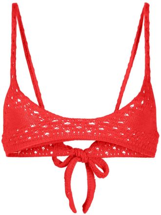 Cashmere in Love bralette Hanalei en crochet - Rouge