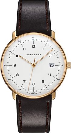 Junghans max bill Quarz Saphirglas Herrenuhr 041/7872.02