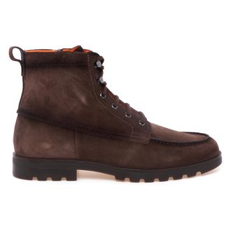Santoni Herren, Schuhe, Braun, 42 1/2 EUGr&ouml;&szlig;e